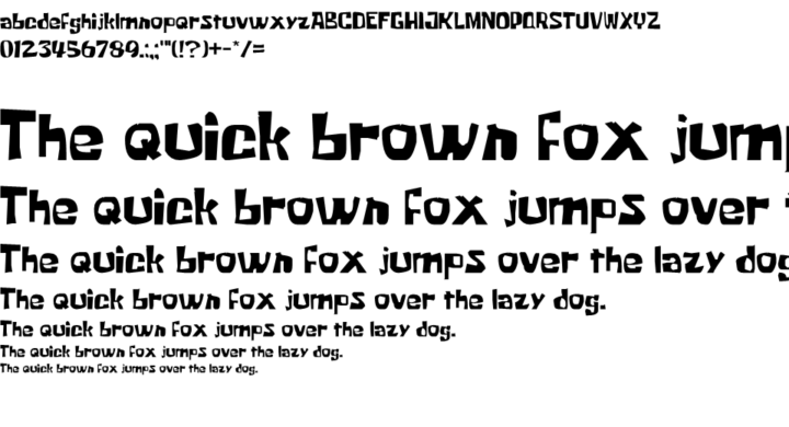 Spongebob Font Free Download - Priyansh Animations