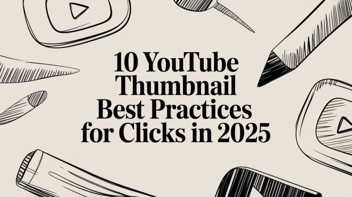 10 YouTube Thumbnail Best Practices for Clicks in 2025